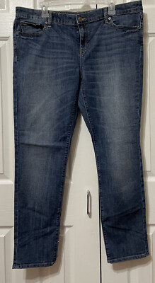 Gap Real straight women’s jeans sz 16R | eBay