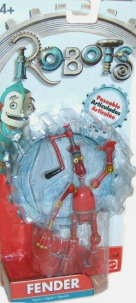 Robots The Movie Rodney Copperbottom and Fender Mattel 2004 Figurines ...