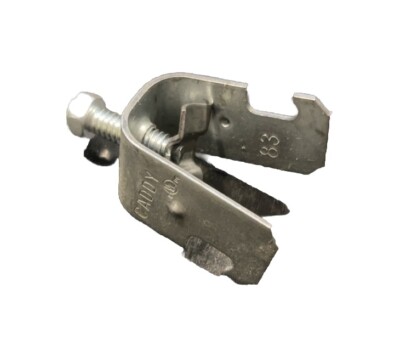 Caddy SCH6B, 0.1 to 0.63" OD, Steel, 1-Piece, Conduit/Cable to Strut ...