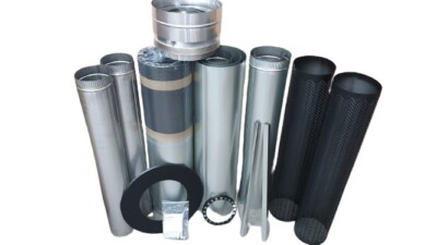 WOODEN HEATER FLUE KIT 6" TRIPLE SKIN AUSTRALIAN MADE HIGH QUALITY ...