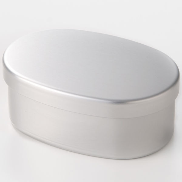 [MUJI JAPAN] Bento Lunch Box Aluminium Large - 4.1 x 5.9 x 2.7 in ...