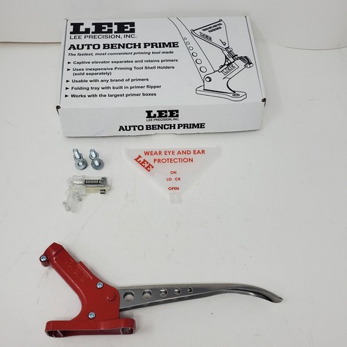 Lee Precision Inc. 90700 Auto Bench Priming Tool with Triangular Tray ...