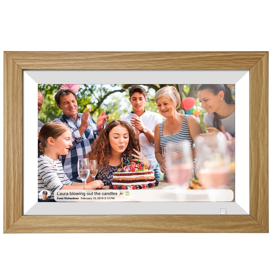 10.1 Inch Digital Photo Frame Electric Picture Frame WiFi IPS Touch ...