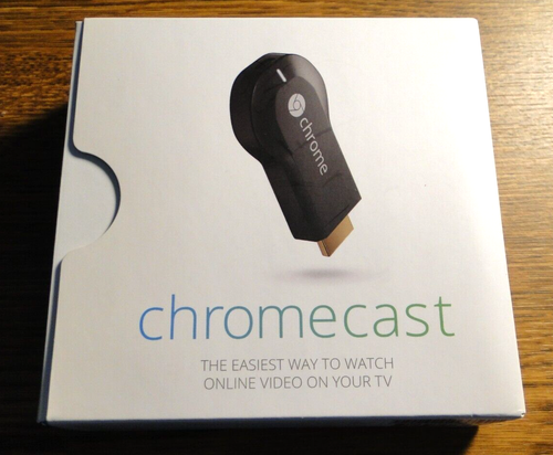 Google CHROMECAST ONLINE VIDEO TO TV First Generation HDMI MEDIA ...