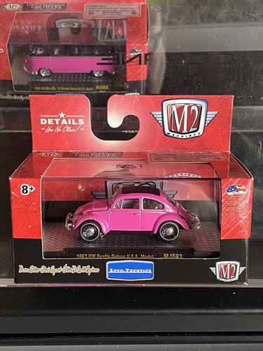 M2 Machines 1967 Volkswagen Beetle USA Model Auto-Thentics R MJS03 16 ...