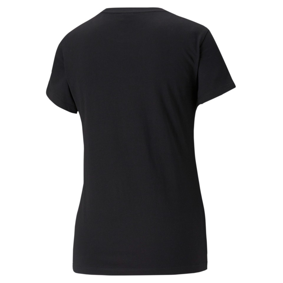 Puma Essentials T-Shirt Woman's Size S Color Black (NEW WITH ORIGINAL ...