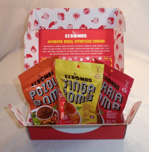 EZ Bombs Variety 3 Pack Pozole Tinga & Birria Seasonings Mexican Spice ...