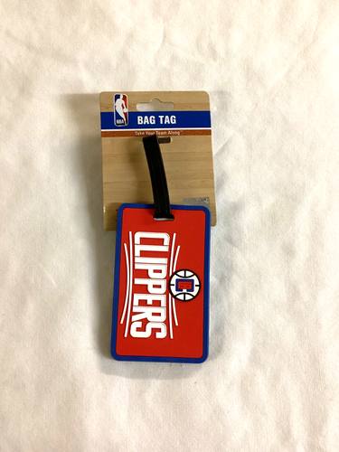 NBA Official Los Angeles Clippers Luggage Tag Travel Bag ID Golf Tag ...