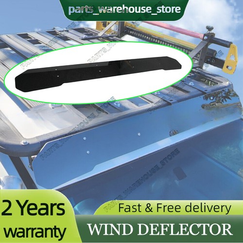 Wind Deflector 3mm For Cobra 4x4 Flat Aluminum Roof Rack W Channel Nuts ...