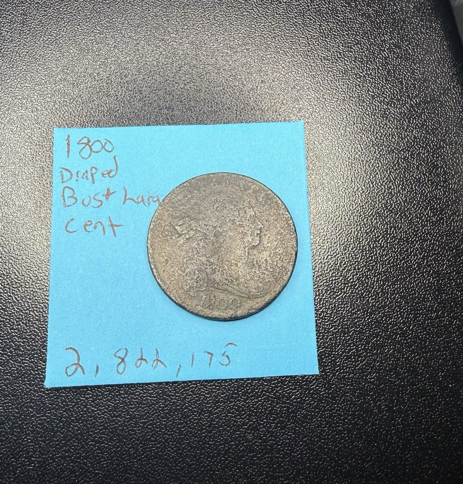 1800 Large Cent – Draped Bust Copper | Early U.S. Coin | eBay