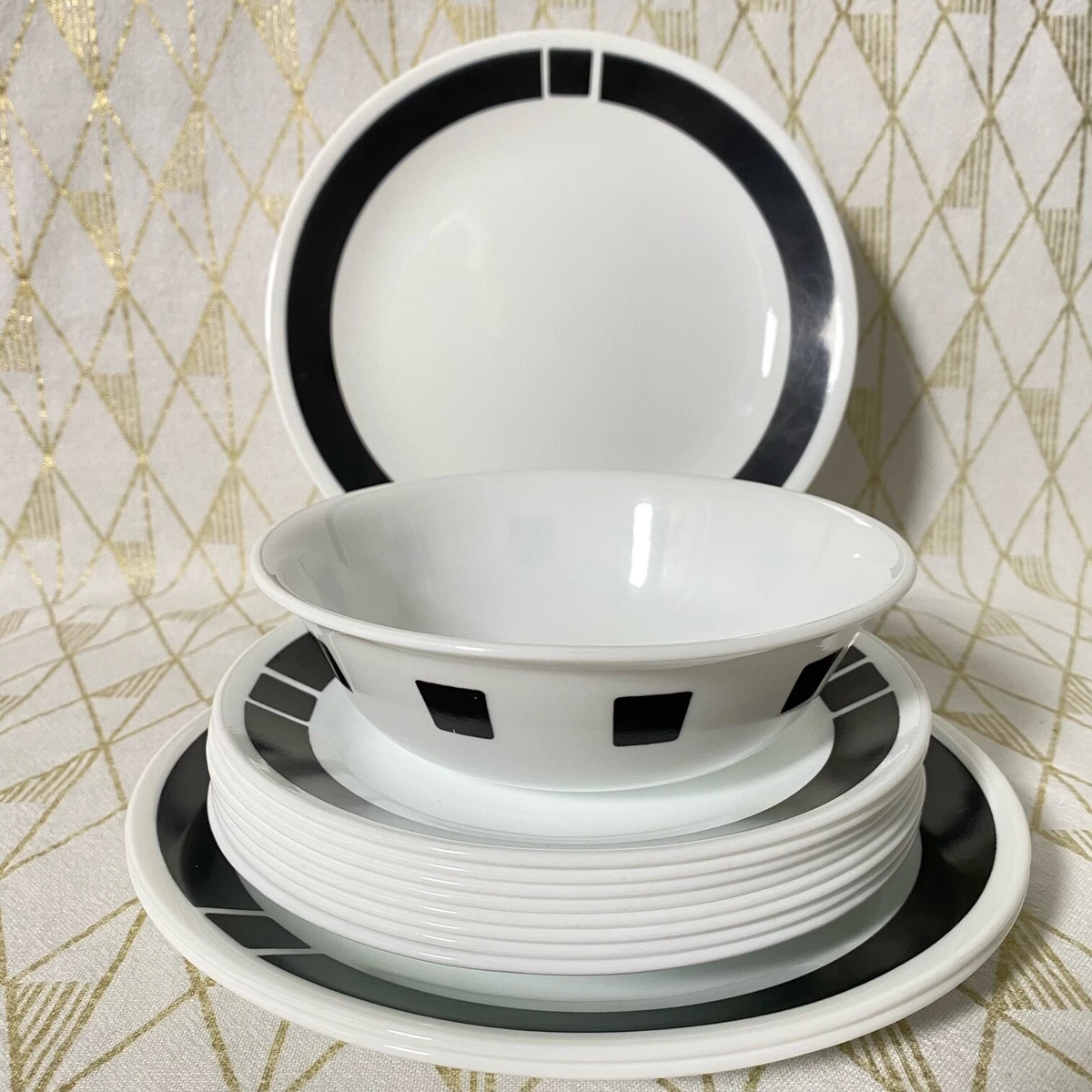 Corelle Dishes Urban Black