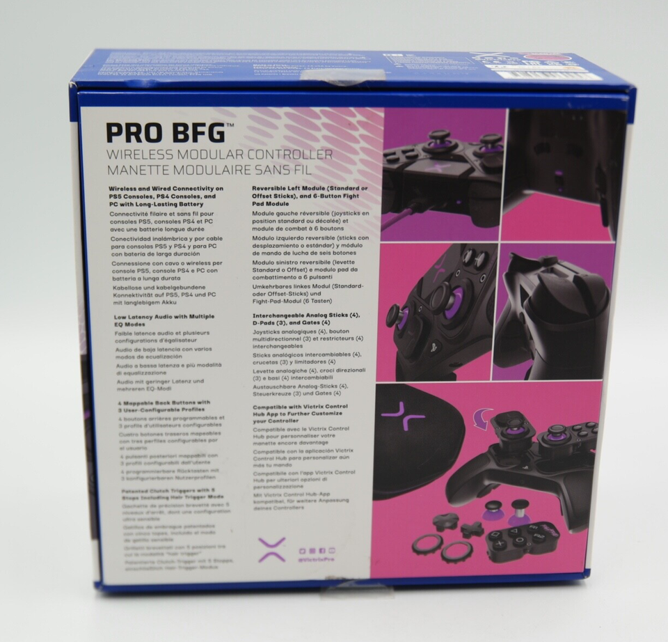Victrix by PDP Pro BFG Wireless Modular Controller for Playstation ...