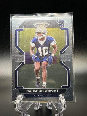 2021 RC NASHON WRIGHT PRIZM FOOTBALL ROOKIE DALLAS COWBOYS #438 | eBay