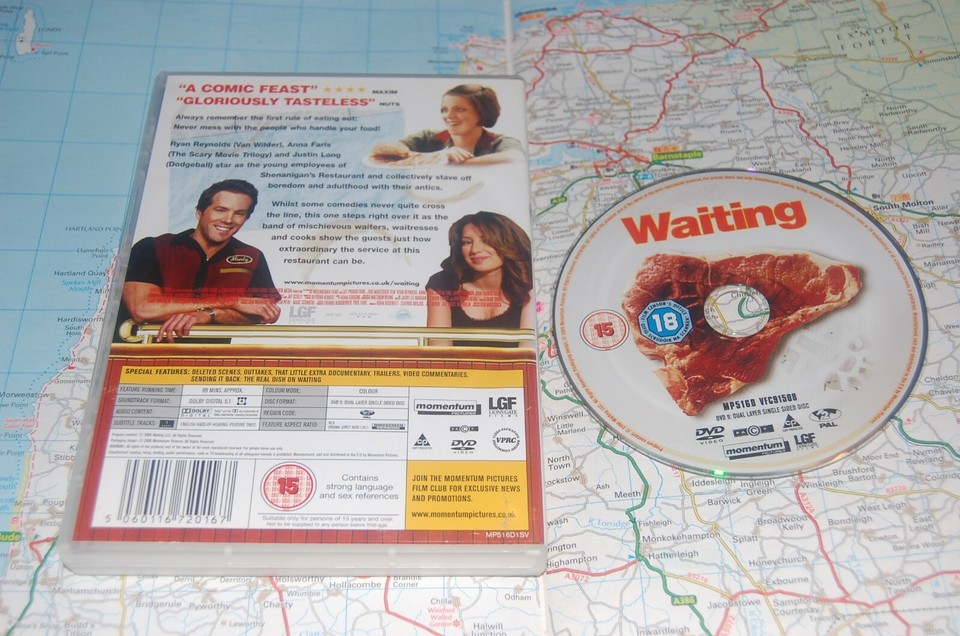WAITING (DVD, 2006) RYAN REYNOLDS 5060116720167| eBay