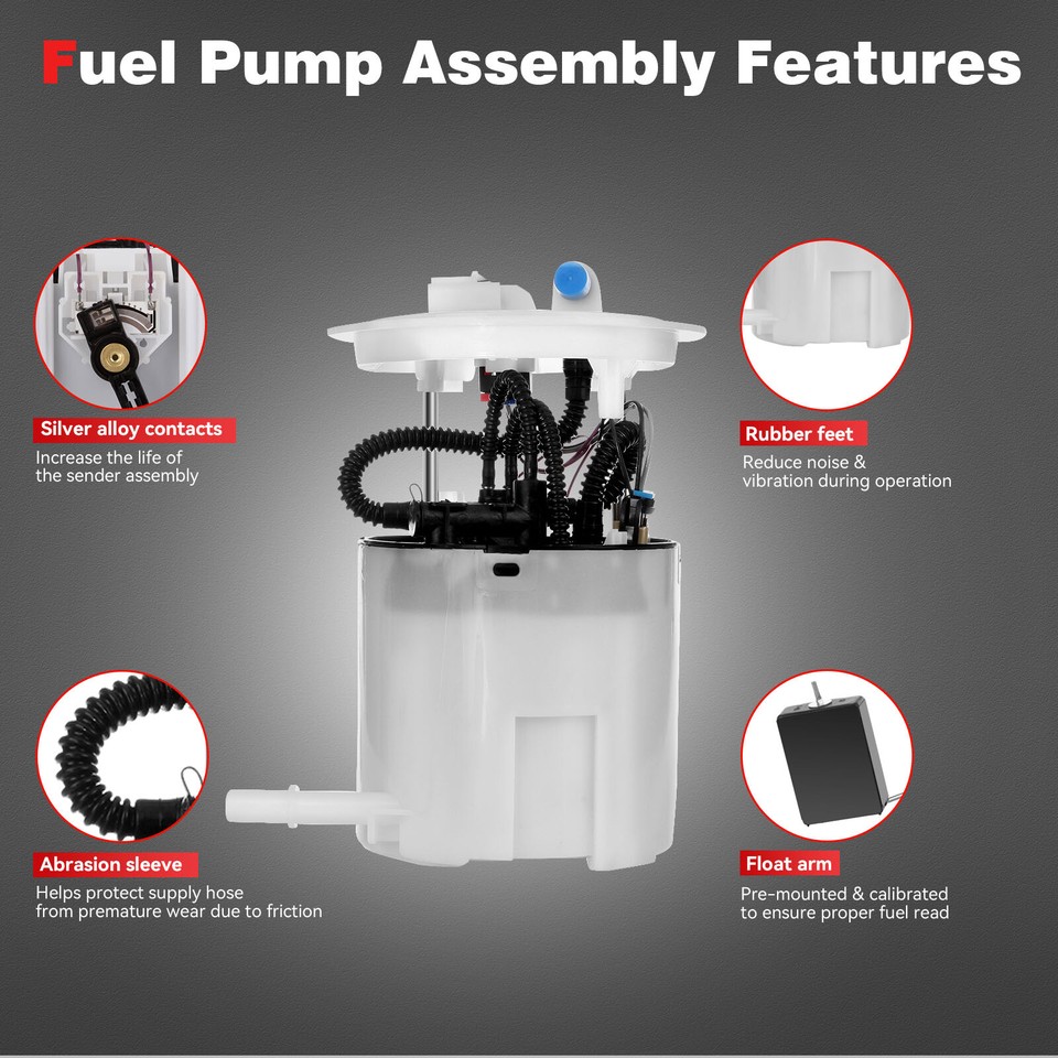 Fuel Pump Module Assembly For 2012 2013 2014 Jeep Grand Cherokee 6.4L ...