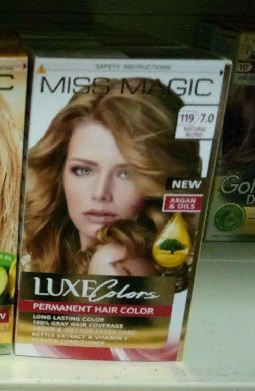 Miss Magic Intensive Color Unisex Cream with Avocado oil Hair Color ...