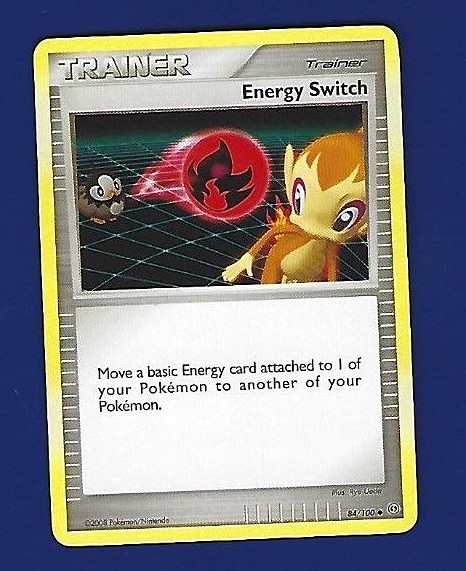 POKEMON ENERGY SWITCH TRAINER CARD FREE SHIPPING | eBay