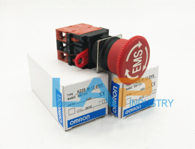 QTY:1 NEW for OMRON Emergency Stop Switch A22E-M-11-EMS | eBay