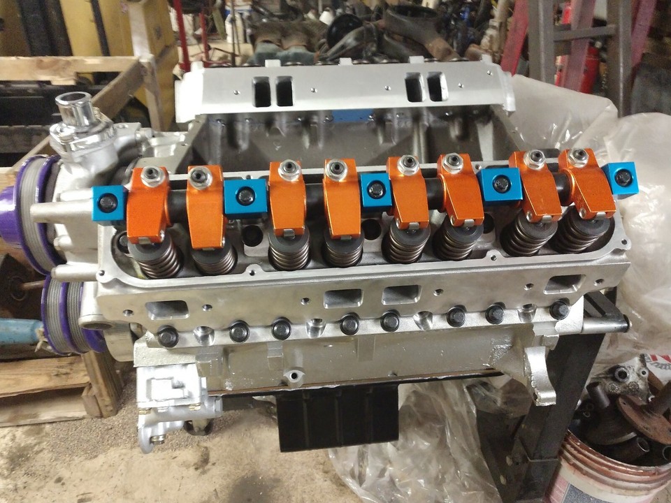 MOPAR DODGE 440-500 CI ENGINE HI PERF COMPLETE ASSEMBLY SOLID CAM 600HP ...