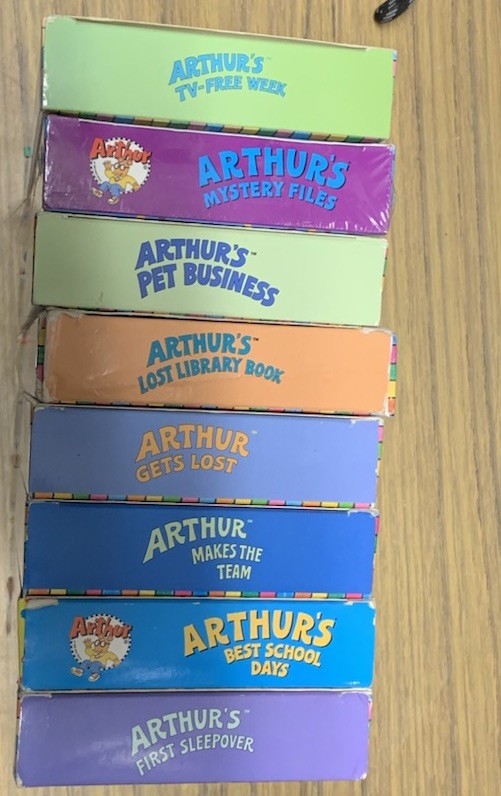 Arthur VHS Lot - (8) VHS Tapes | eBay