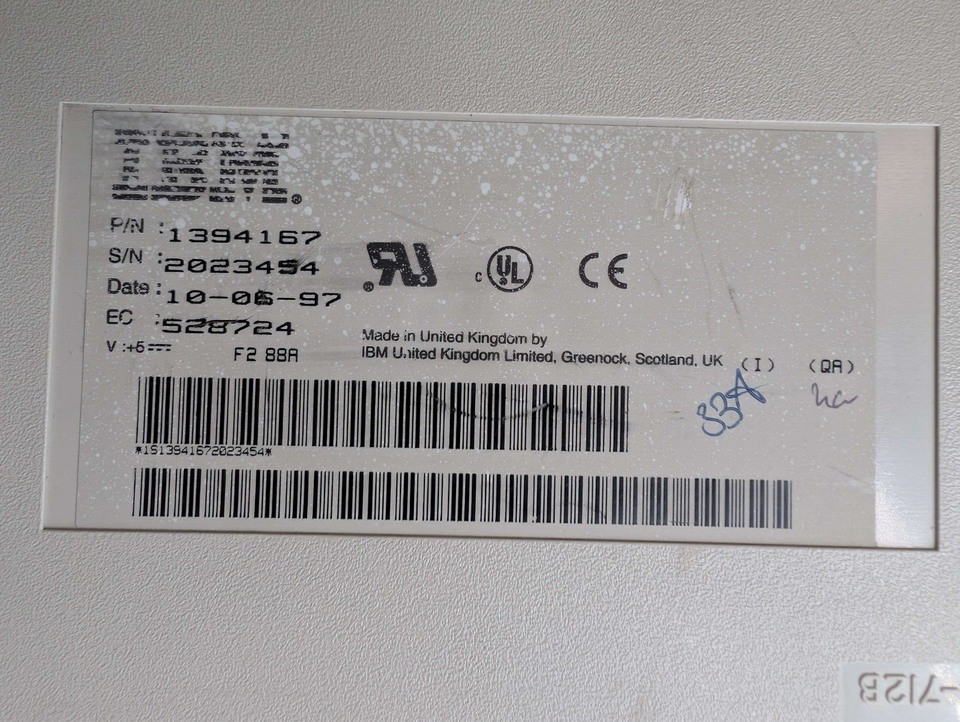 IBM F2-88 mechanical keyboard RJ-45 plug | eBay