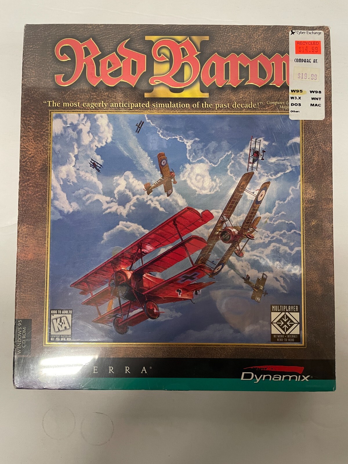 Red Baron II (PC, 1997) for sale online | eBay