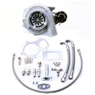 Kinugawa GTX3076R 4" Turbocharger T3 Internally Gated A/R .63 301-03001 ...