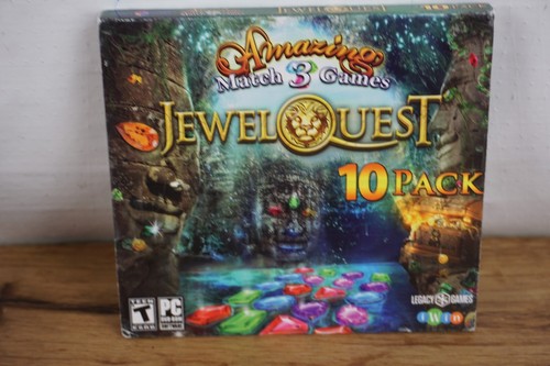 JEWEL QUEST 10 PACK Amazing Match 3 Games PC Game | eBay