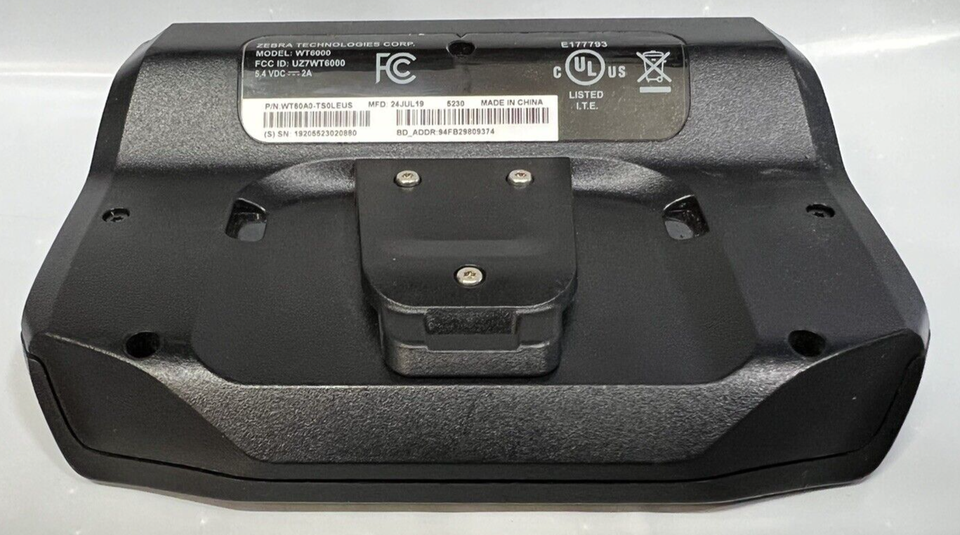 Zebra WT6000 Wearable Computer Scanner With Battery Android WT60A0 ...