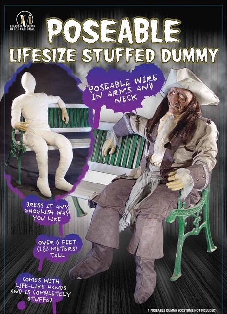 Life Size Posable Dummy with Hands for Halloween for sale online | eBay