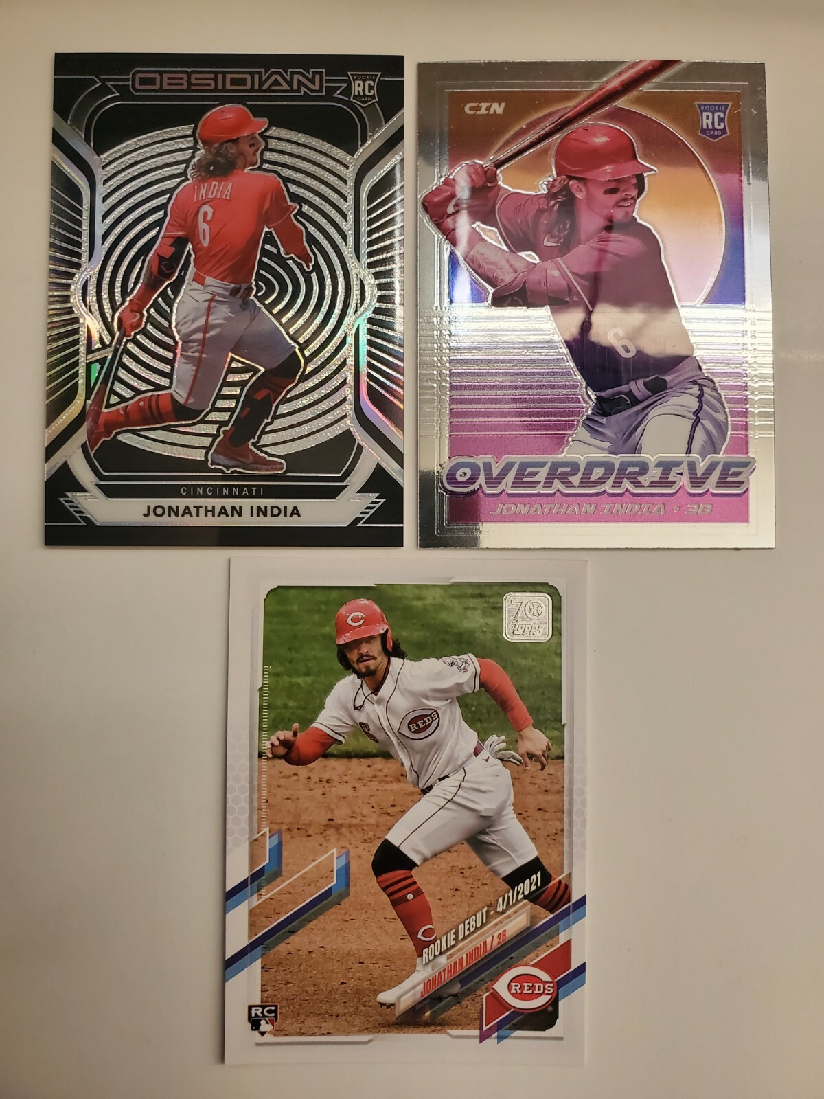 2021 Panini Chronicles Obsidian Jonathan Indi, Chronicles Overdrive ...