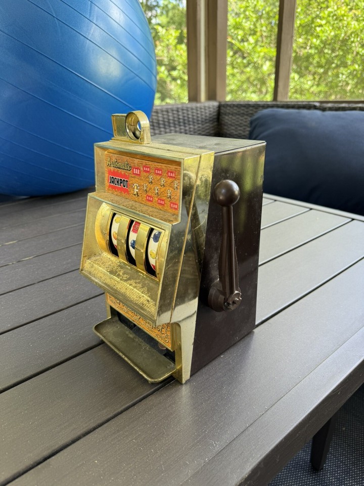 Vintage Waco Golden Jackpot Slot Machine Model No. 6764 | eBay