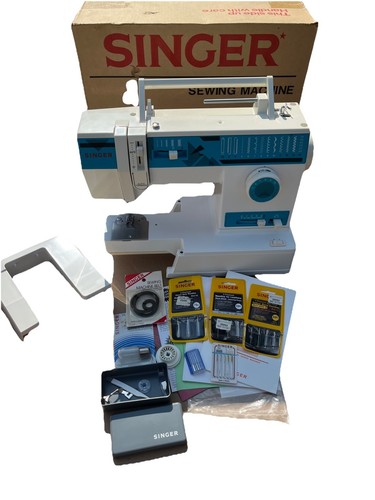 Singer Sewing Machine Model 9410 with Power Cord Manual and Foot Pedal ...