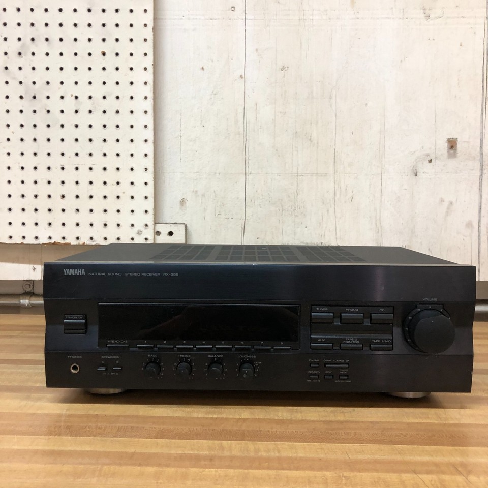 Yamaha RX-396 Natural Sound AM/FM Stereo Receiver Amplifier 150W (WORKS ...