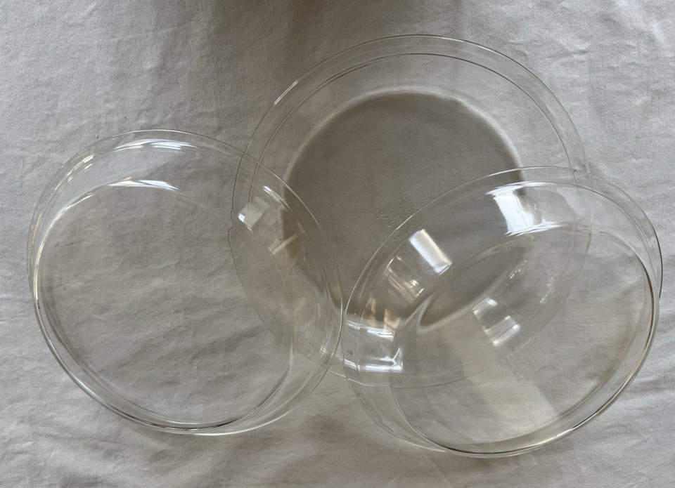 Corning PYREX #210 Glass Pie Plates 25cm/10” - Set of Three Nesting | eBay
