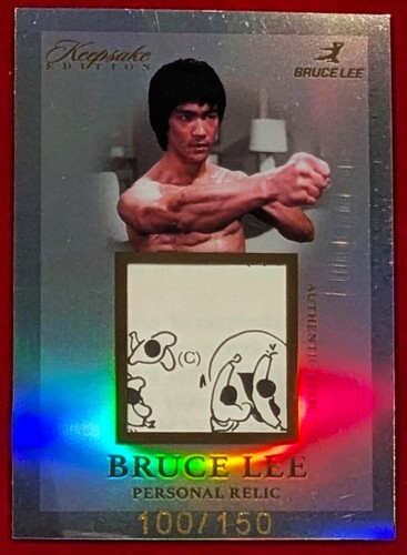 2024 SUPER PRODUCTS KEEPSAKE EDITION- BRUCE LEE PERSONAL RELIC CARD ...