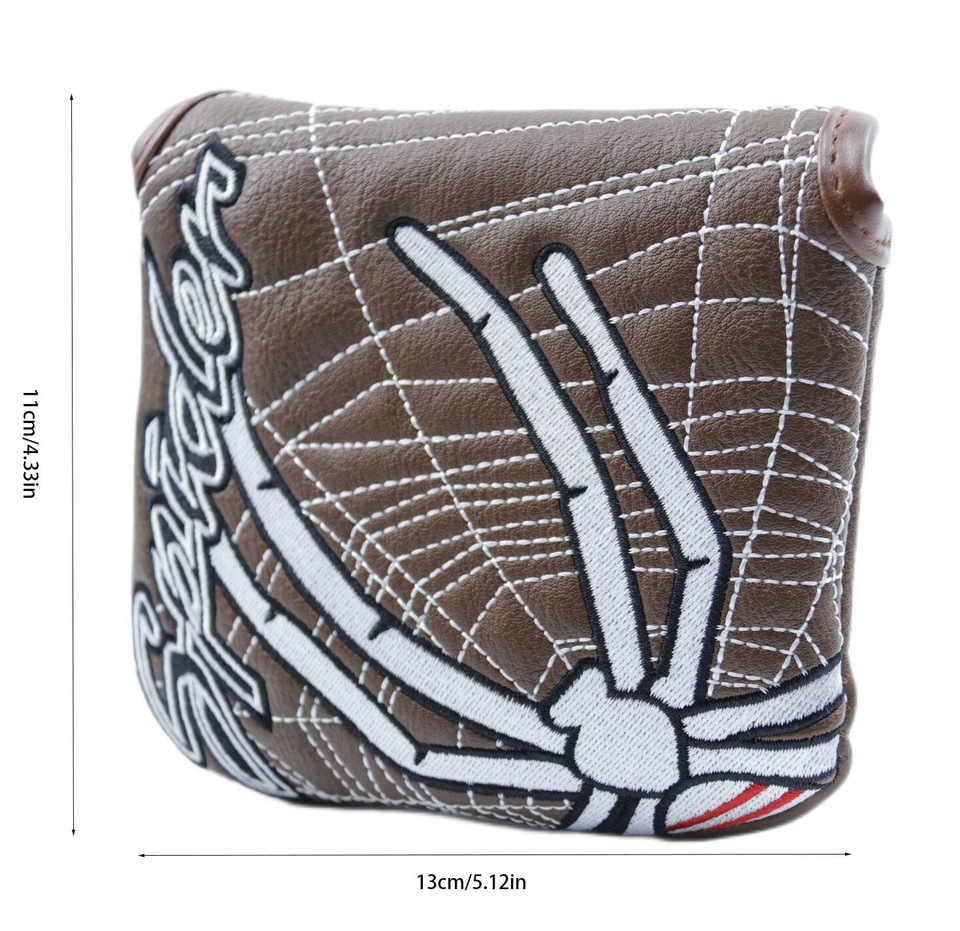 NEW Spider Golf Square Mallet Putter Headcover Magnet Cover | eBay