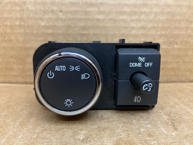 New GM OEM 25858705 Headlight Fog Lamp and Interior Dome Light Control ...