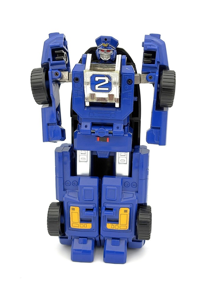 Gekisou Sentai Carranger RV Robo Blue Car BANDAI 1996 Machine Robo ...