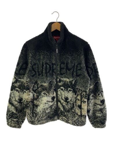 Supreme 19SS Wolf Fleece Jacket Fleece jacket S Acrylic Gray Supreme 19SS Wolf Fleece Jacket Fleece jacket S Acrylic Gray