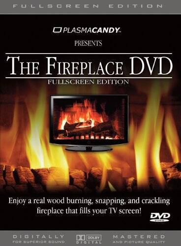 Fireplace DVD: Real Wood Burning Fire (Anamorphic - FullScreen Edition ...