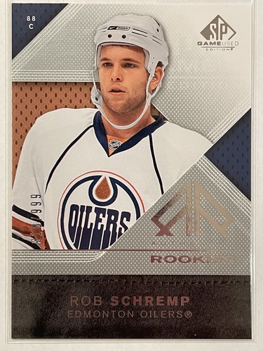 2007-08 SP Game Used Rob Schremp Authentic Rookies /999 #88 Rookie RC ...