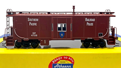 HO ATHEARN 74668 BAY WINDOW POLICE CABOOSE SOUTHERN PACIFIC SP 4726 | eBay