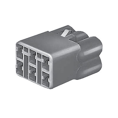 CONNECTOR HOUSING SUMITOMO MT SEALED 6180-6181 MALE 6 WAY PRICE FOR 2 ...