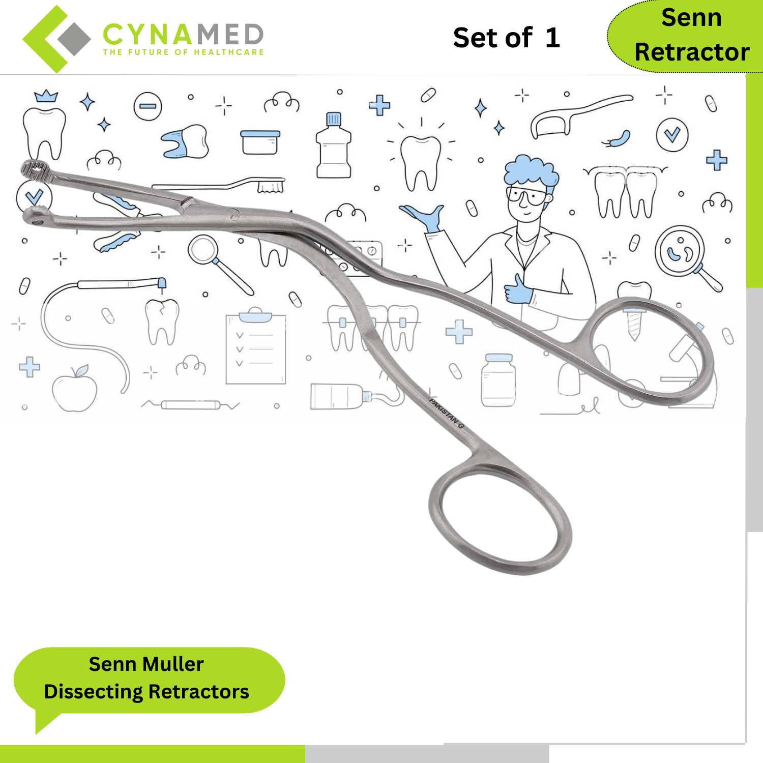 Cynamed Premium Stainless Steel Long Magill Forceps ENT Anesthesia ...