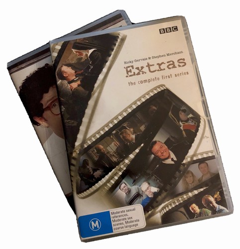 Extras : Season 1 & 2 (DVD, 2005) Ricky Gervais, VGC Region 4 Free ...
