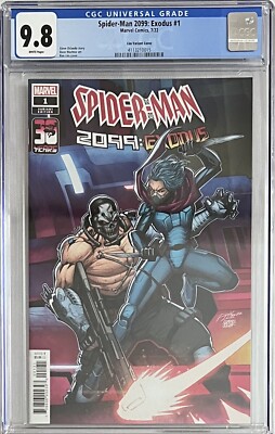 Spider-Man 2099 Exodus #1 Marvel Comics (2022) Lim Variant Cover CGC 9. ...