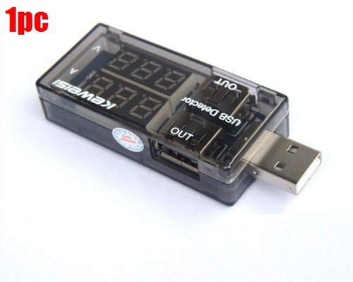 Usb Current Voltage Tester Usb Voltage Ammeter Usb Detector Double Row ...