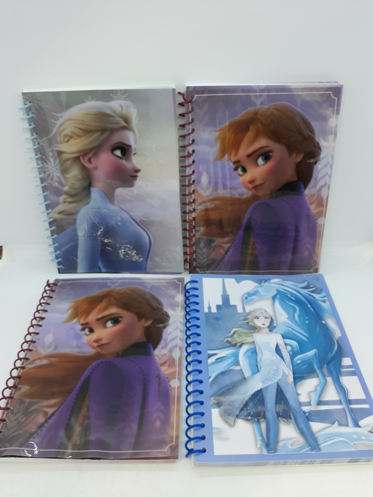 New (4) Frozen 2 Anna & Elsa 50 Sheet Spiral Blank Lined Journals | eBay