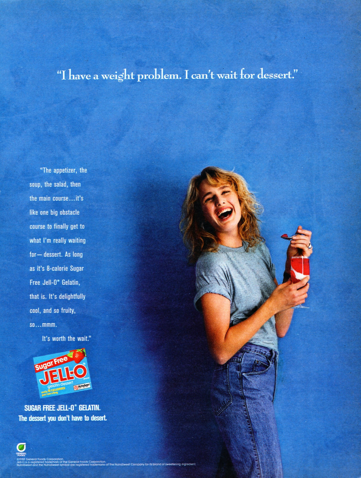 JELLO AD #02 MAGAZINE promo AD 1988 ORIGINAL 1 PAGE PRINT AD VINTAGE | eBay